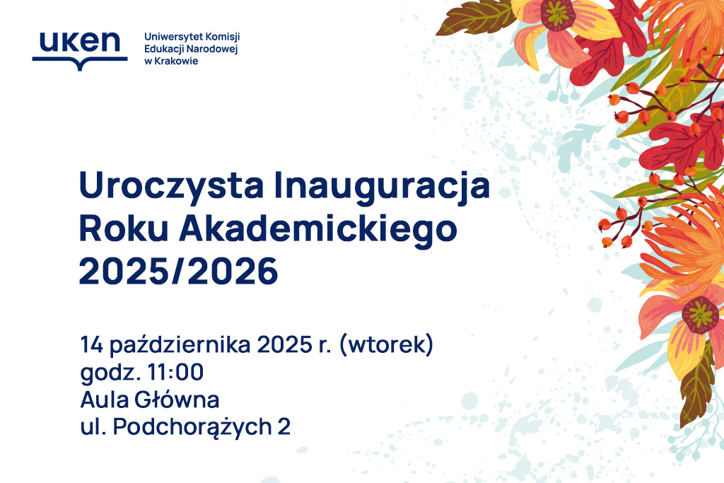 Inauguracja roku akademickiego 2025/2026 - Uniwersytet Komisji Edukacji Narodowej w Krakowie